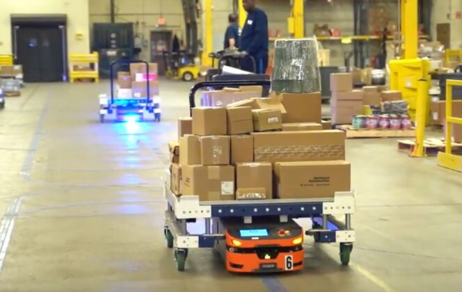 Six navigation techniques used in automated guided vehicles (AGV ...